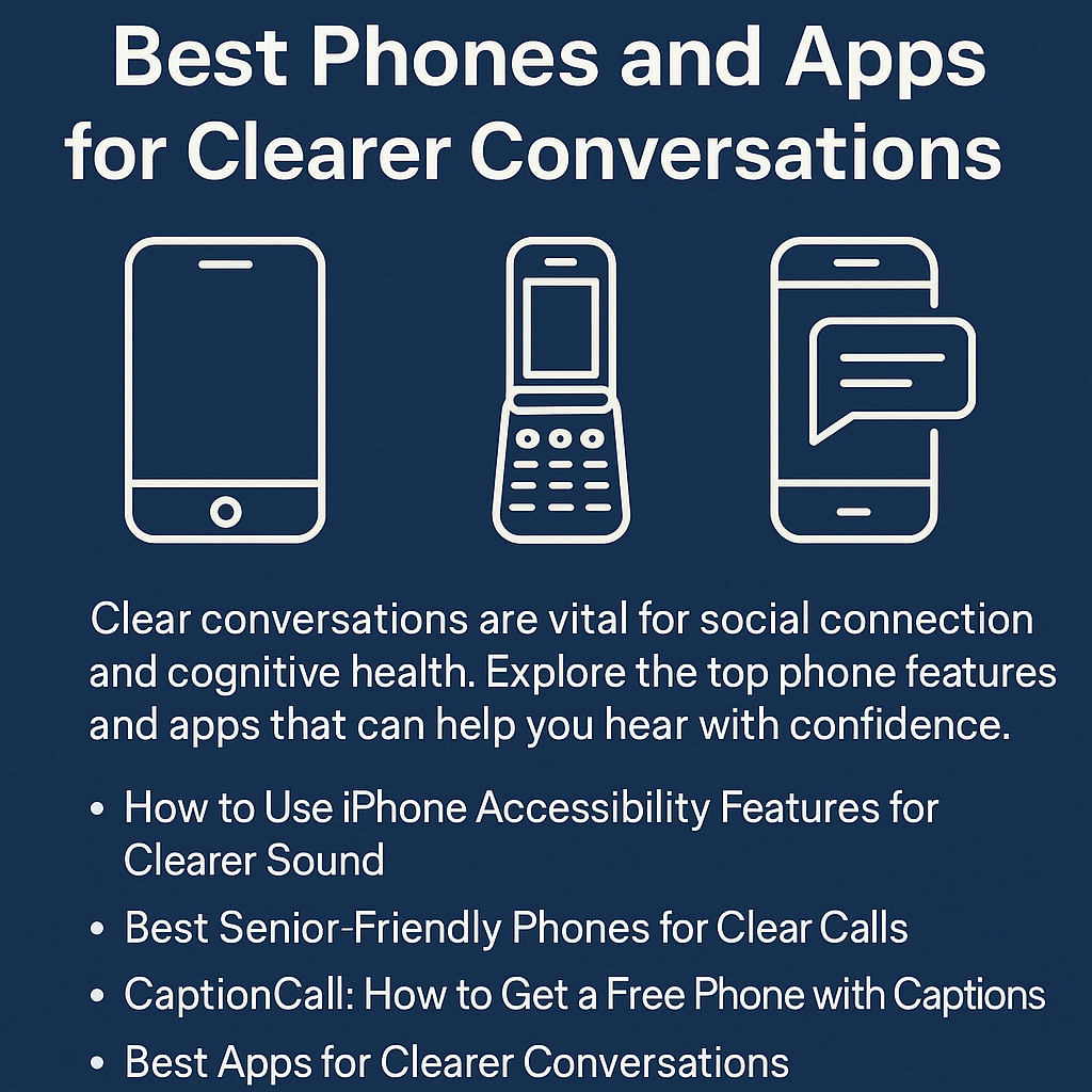 Best Phones and Apps for Clearer Conversations - Hearing Insider